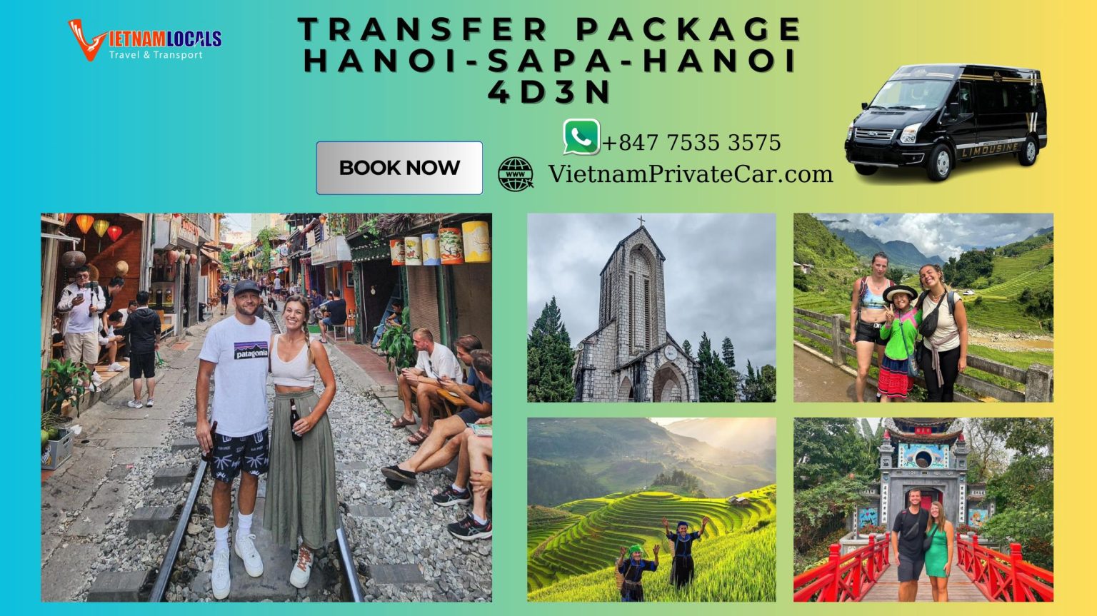 Sapa Transfer Package - Top Private Car Transfer Service in Vietnam